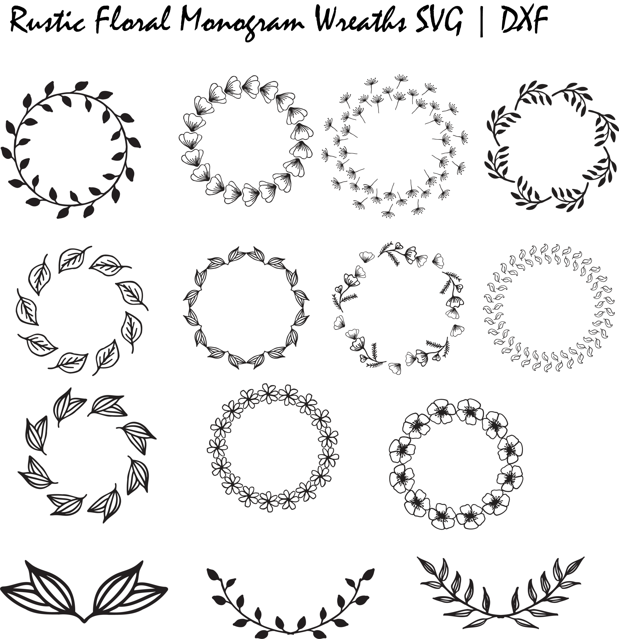 21 Free Monogram SVGs