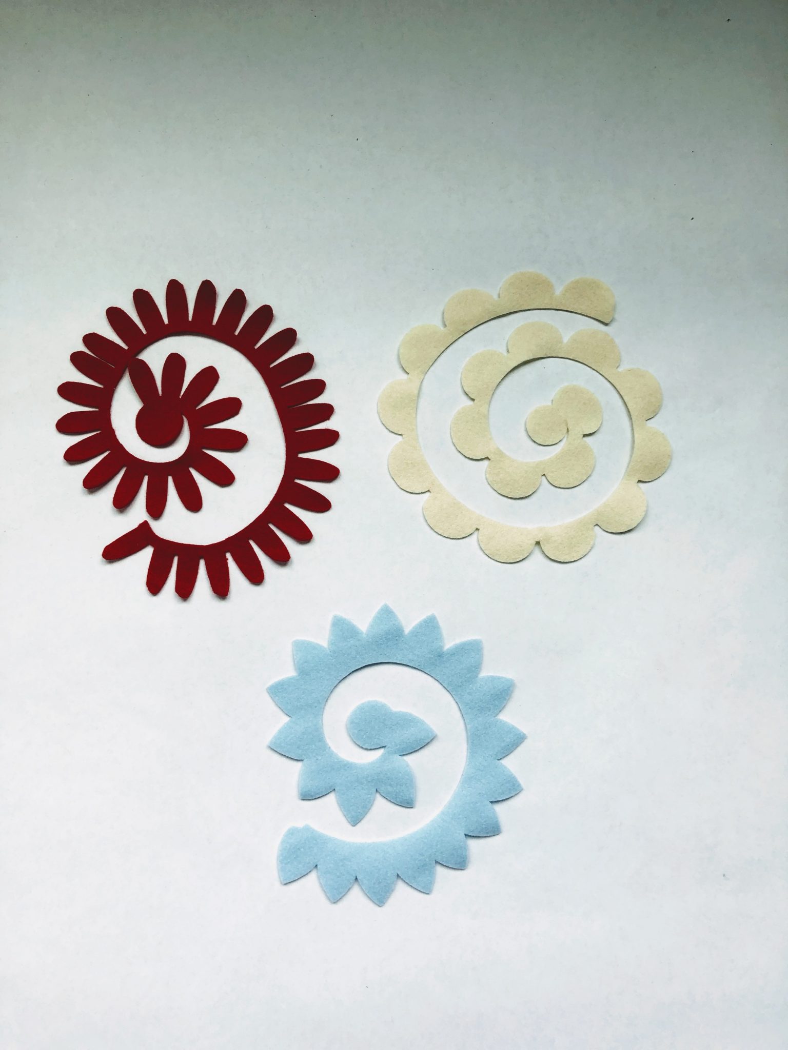 Free Felt Flower Template