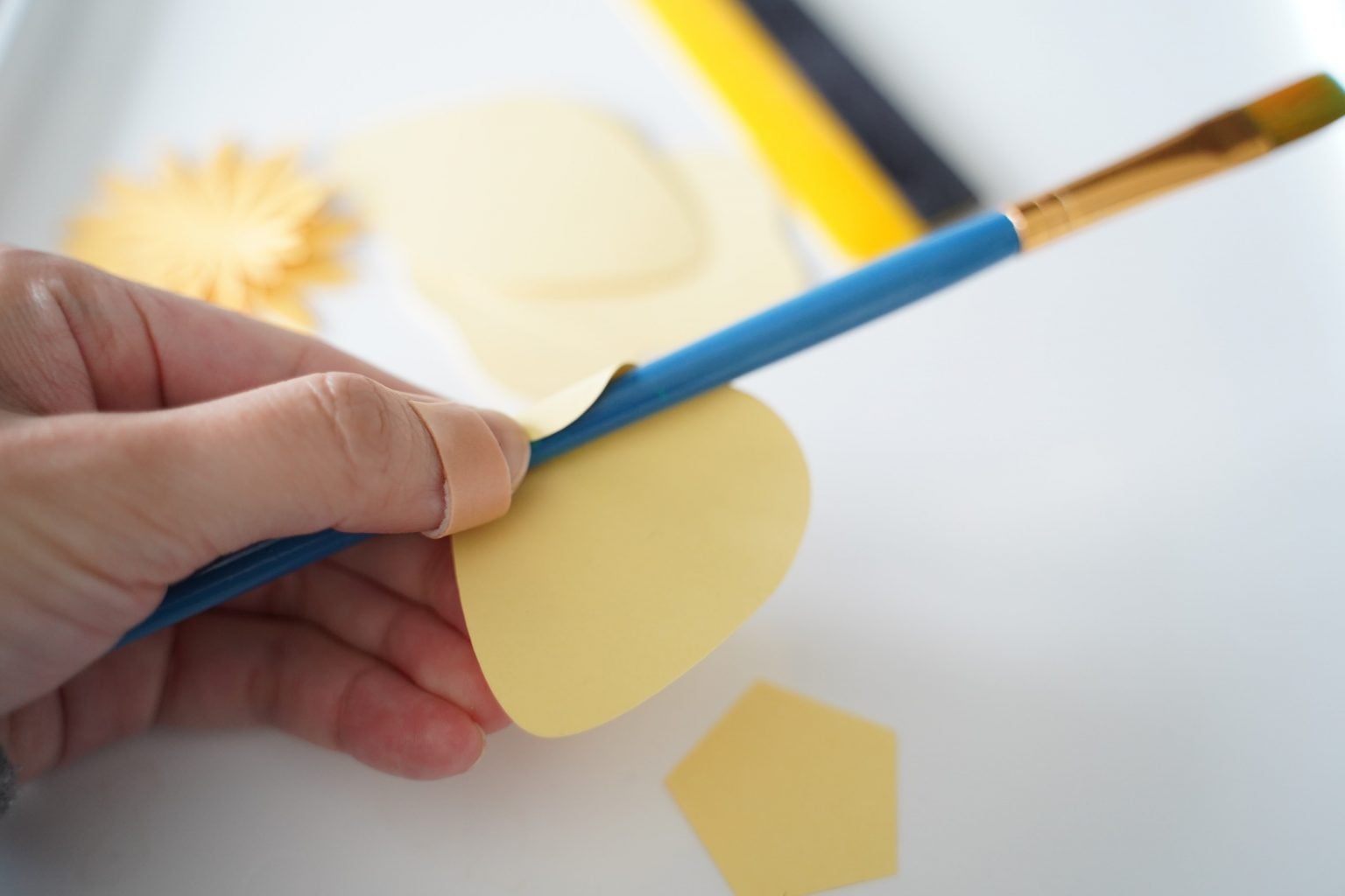 Paper Buttercup Flower