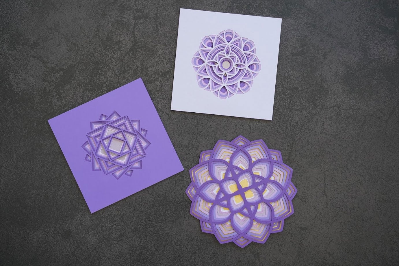 Free 3D Layered Mandala SVG For The Cricut