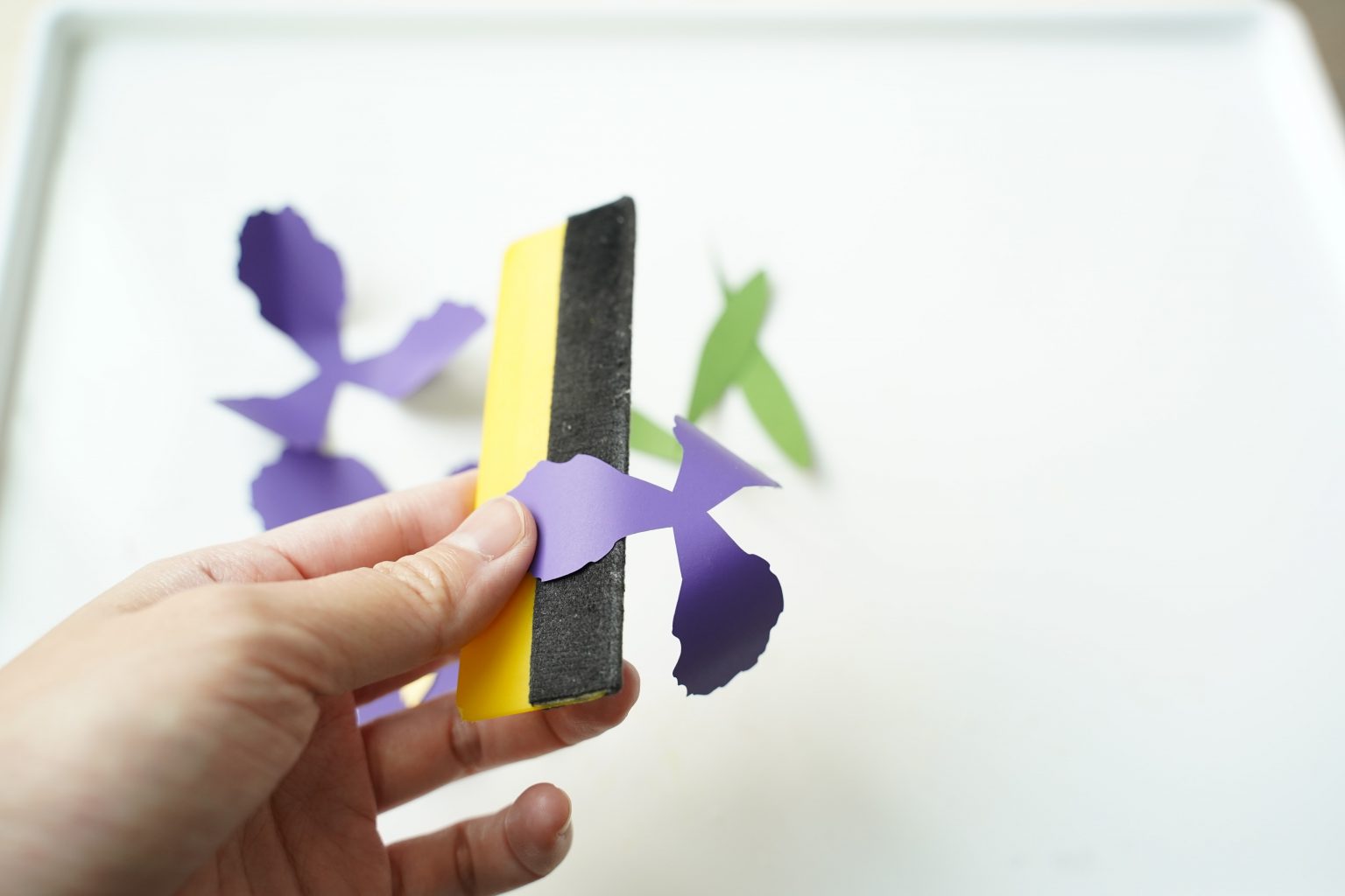 Paper Iris Flower Template Free