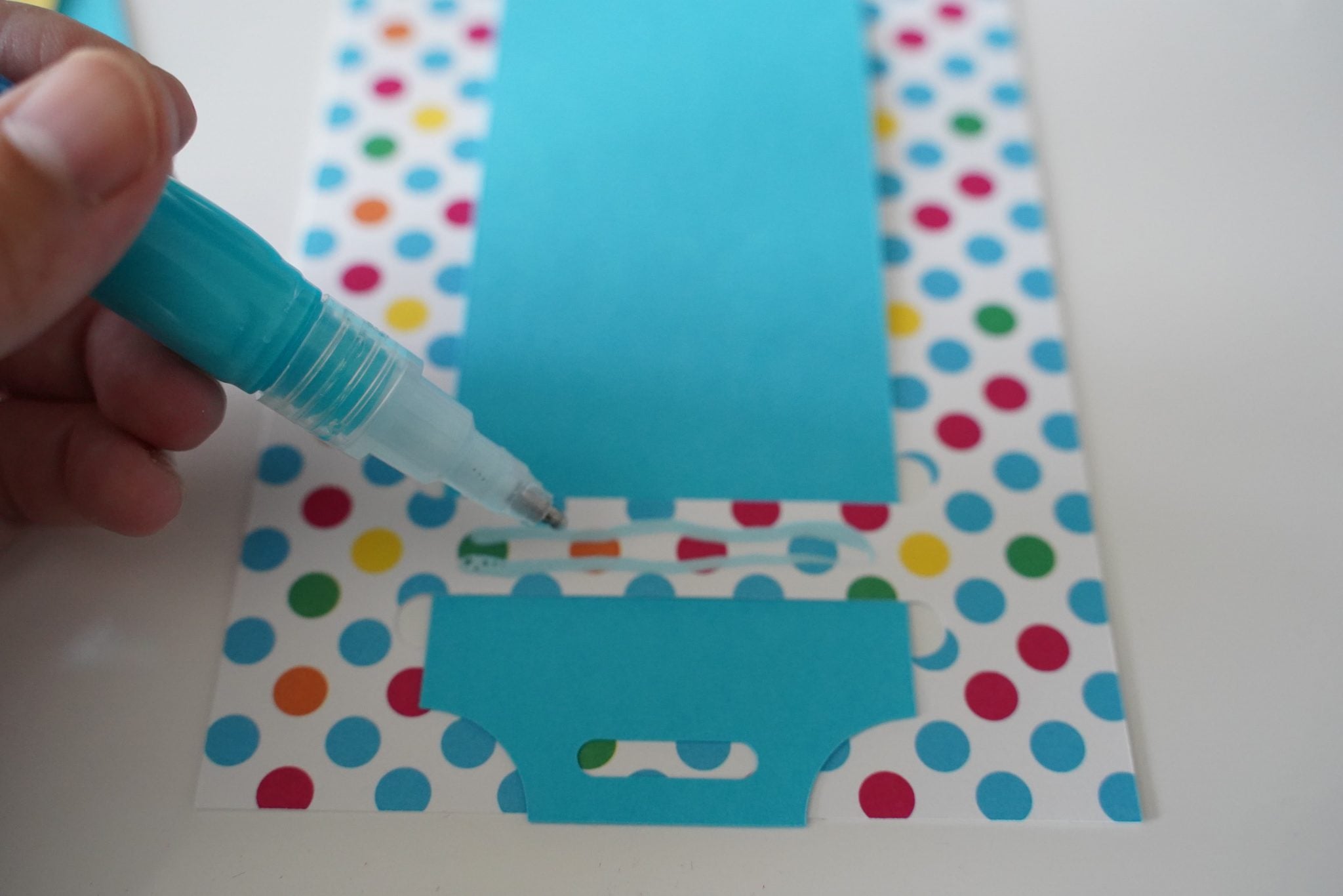 Waterfall Pull Tab Card