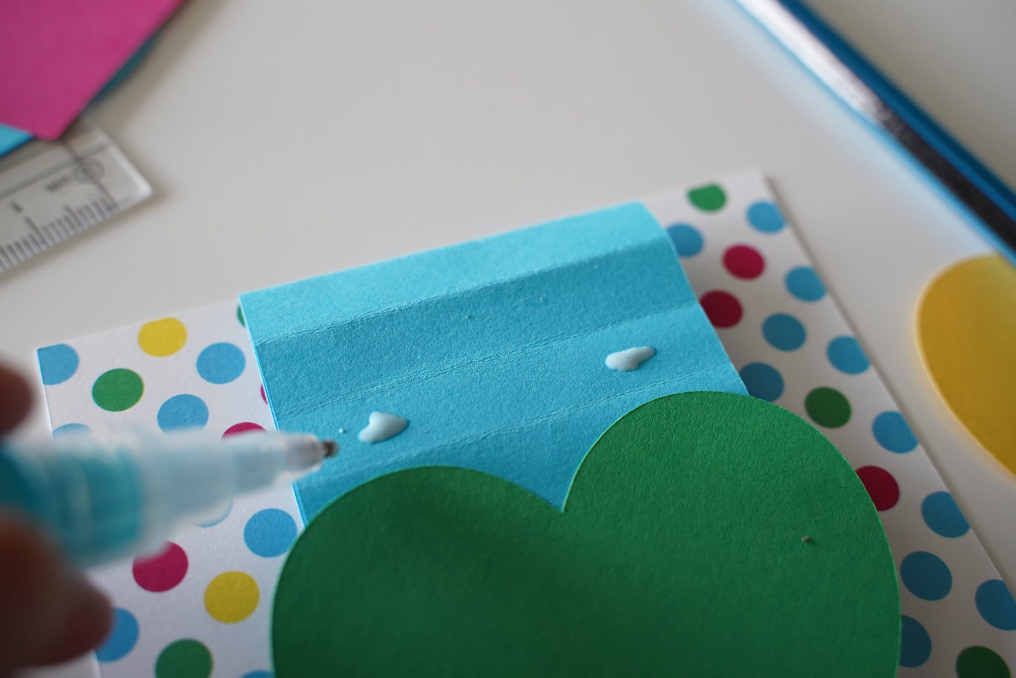 Waterfall Pull Tab Card