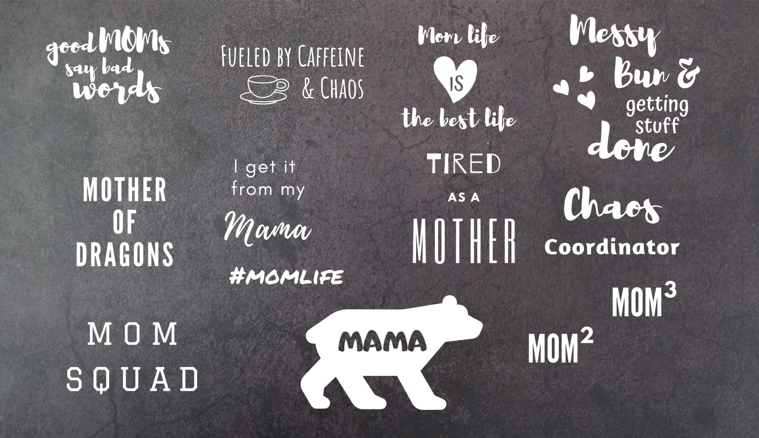 27 Free Mom Life SVG Files