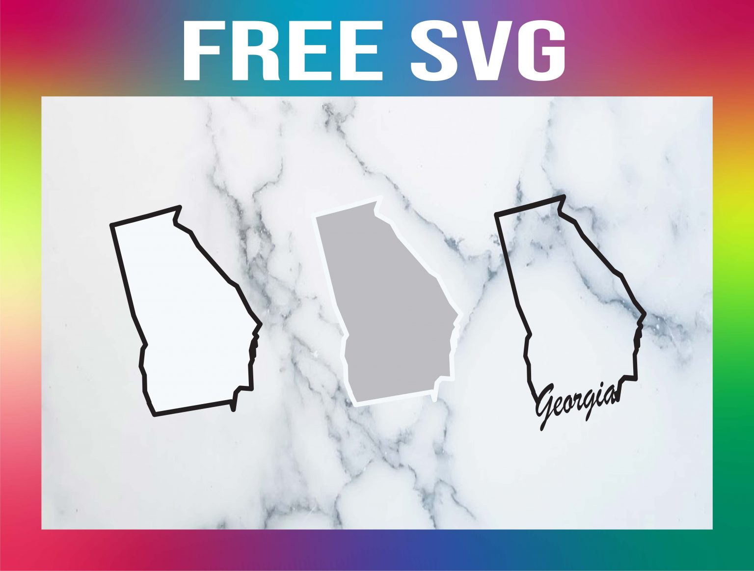 Free Georgia SVG