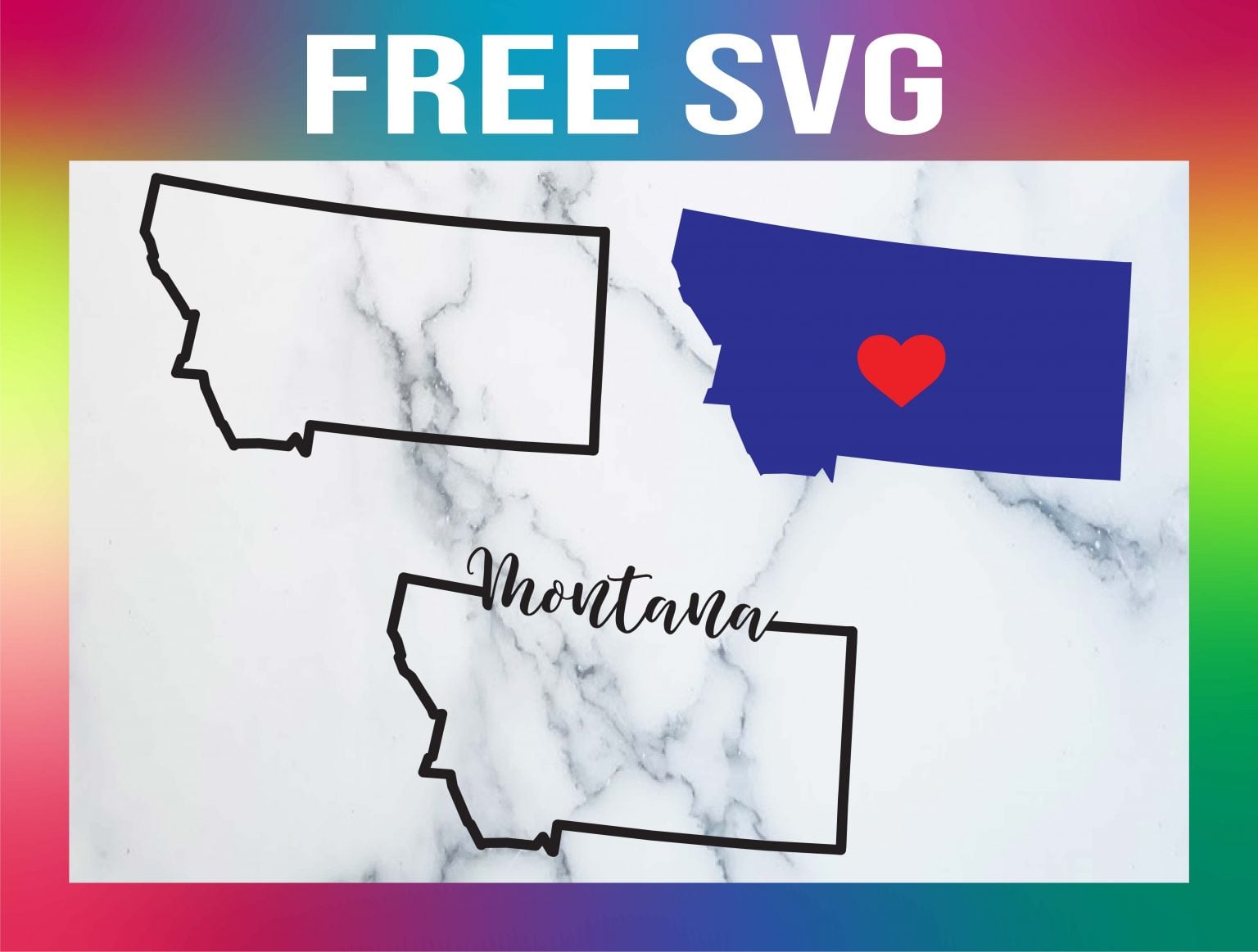 Free Montana SVG