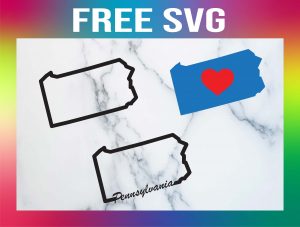Free Pennsylvania SVG