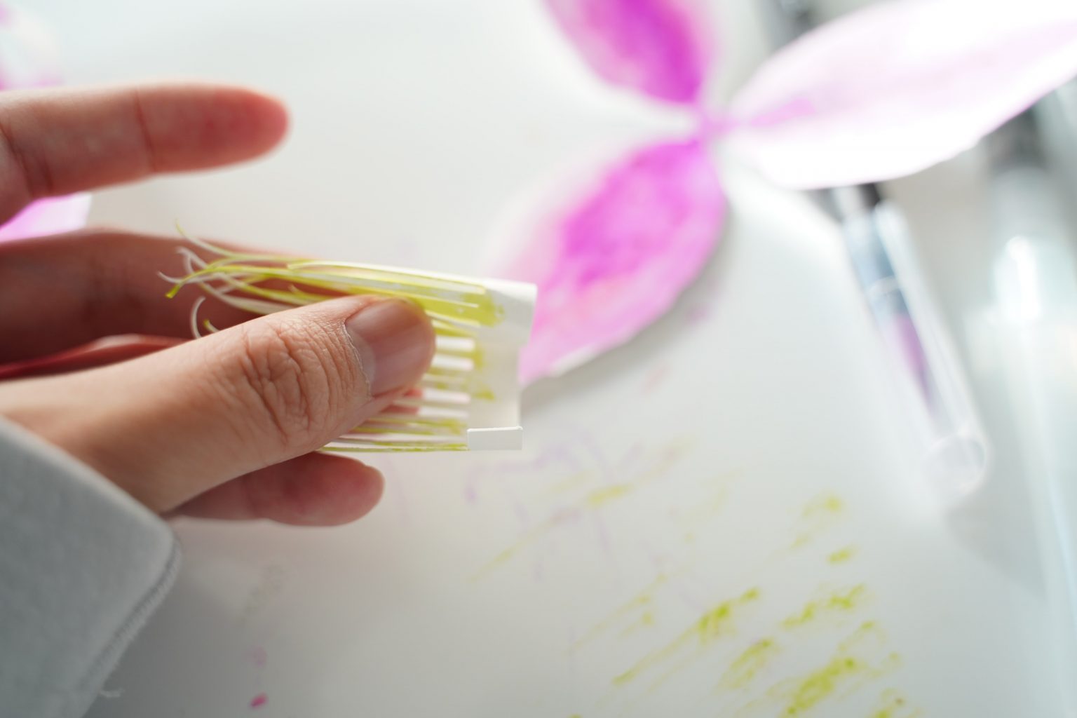 Watercolor Paper Flower