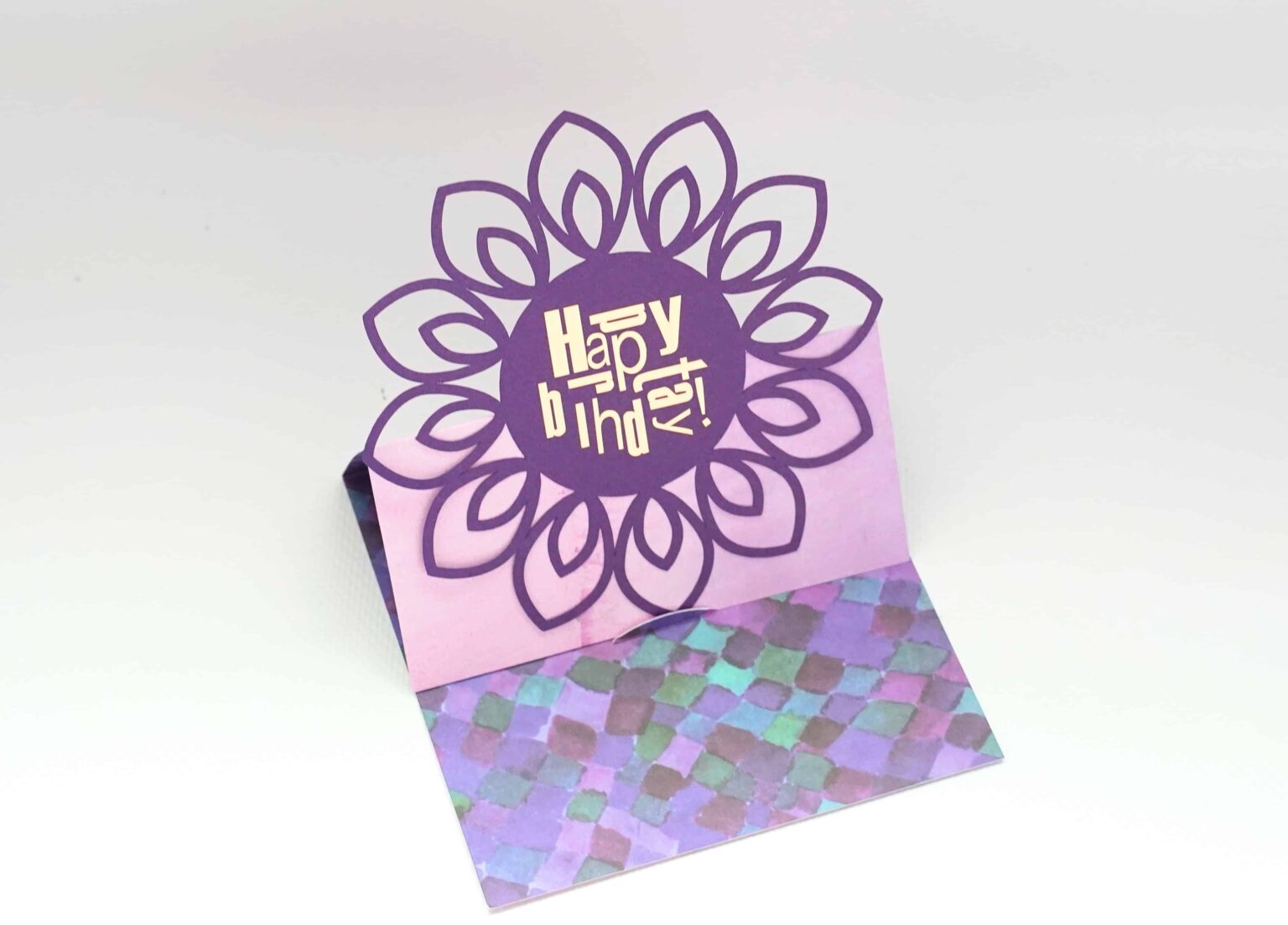 Easel card Template