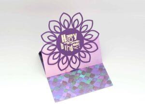 Easel card Template