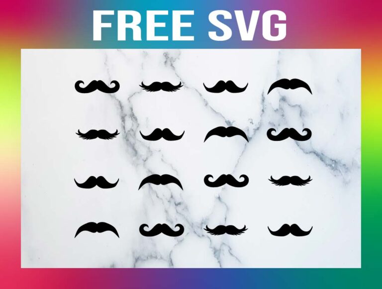 Free Mustache SVG